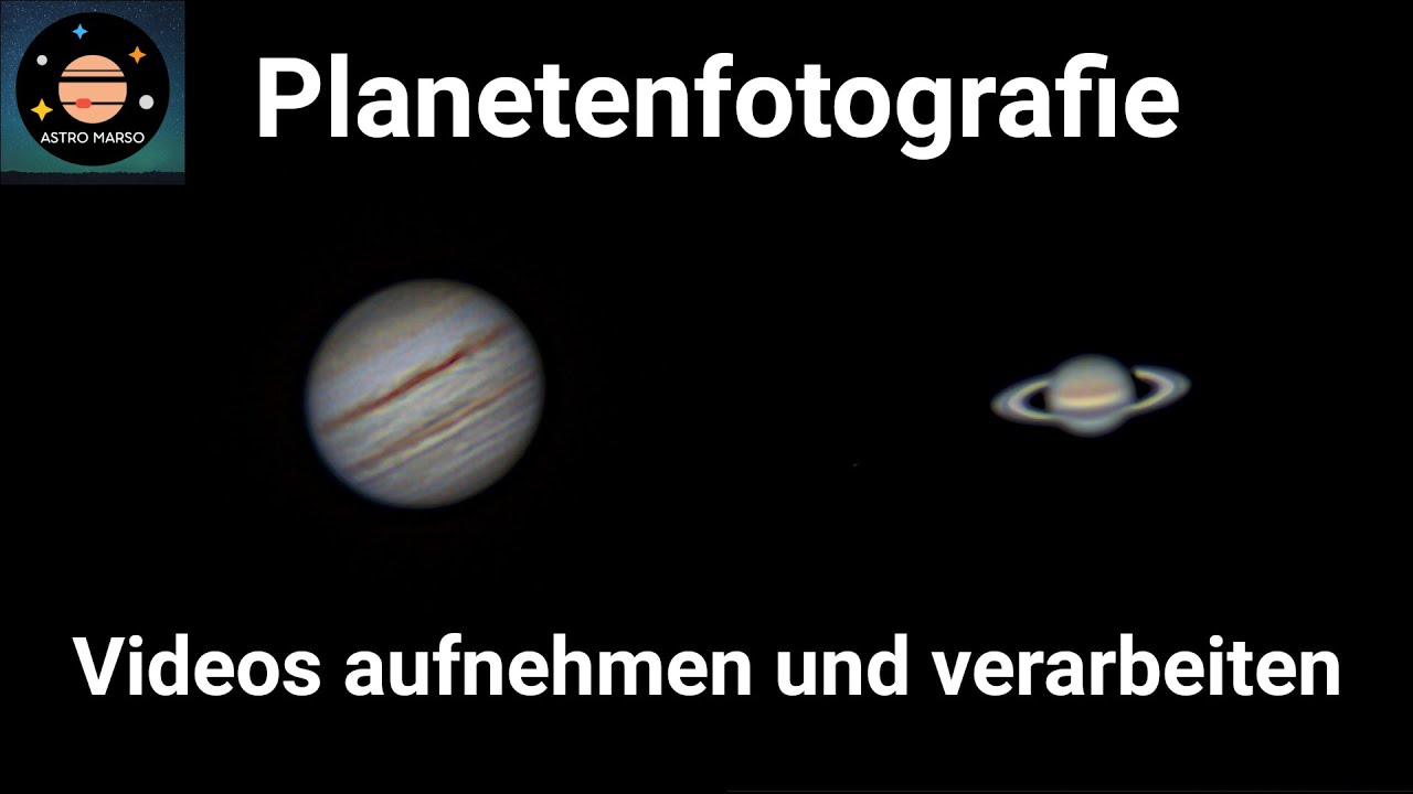Planeten fotografieren 🪐 Tutorial mit Teleskop, ASIair und Astrokamera + Bildbearbeitung - YouTube