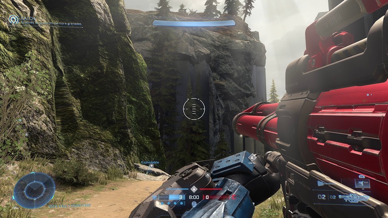 HALO INFINITE MULTIPLAYER KING OF THE HILL FIREFIGHT ON FRAGMENTATION ...