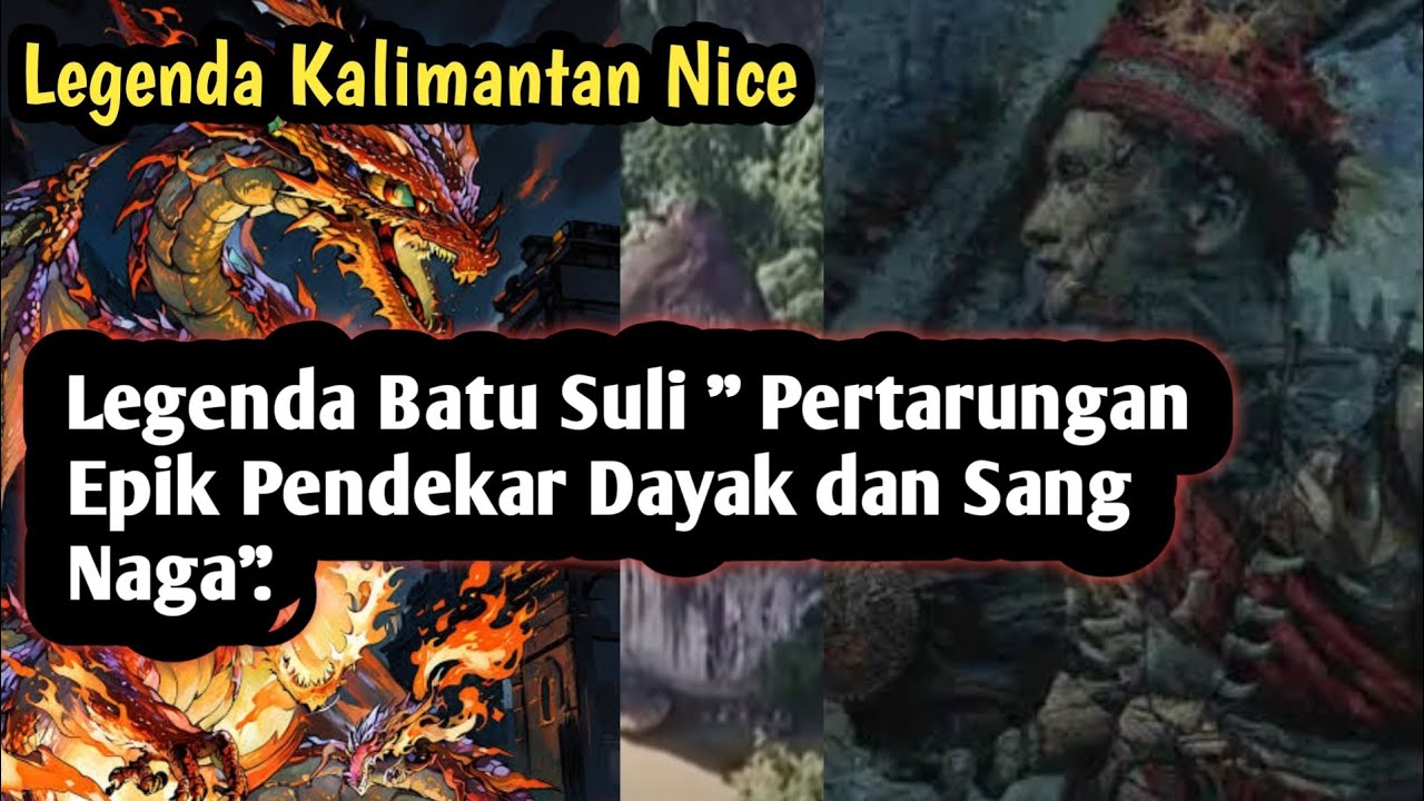 Legenda Batu Suli " Pertarungan Epik antara Amai Rawang dan Sang Naga ...