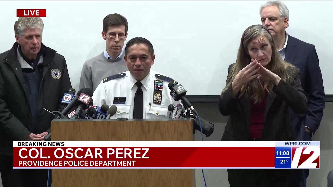 Providence Police Col. Oscar Perez on the person of interest being ...