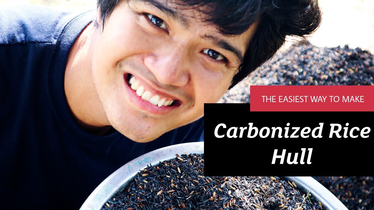 Making Carbonized Rice Hull| Gardening Tips You must know During ...