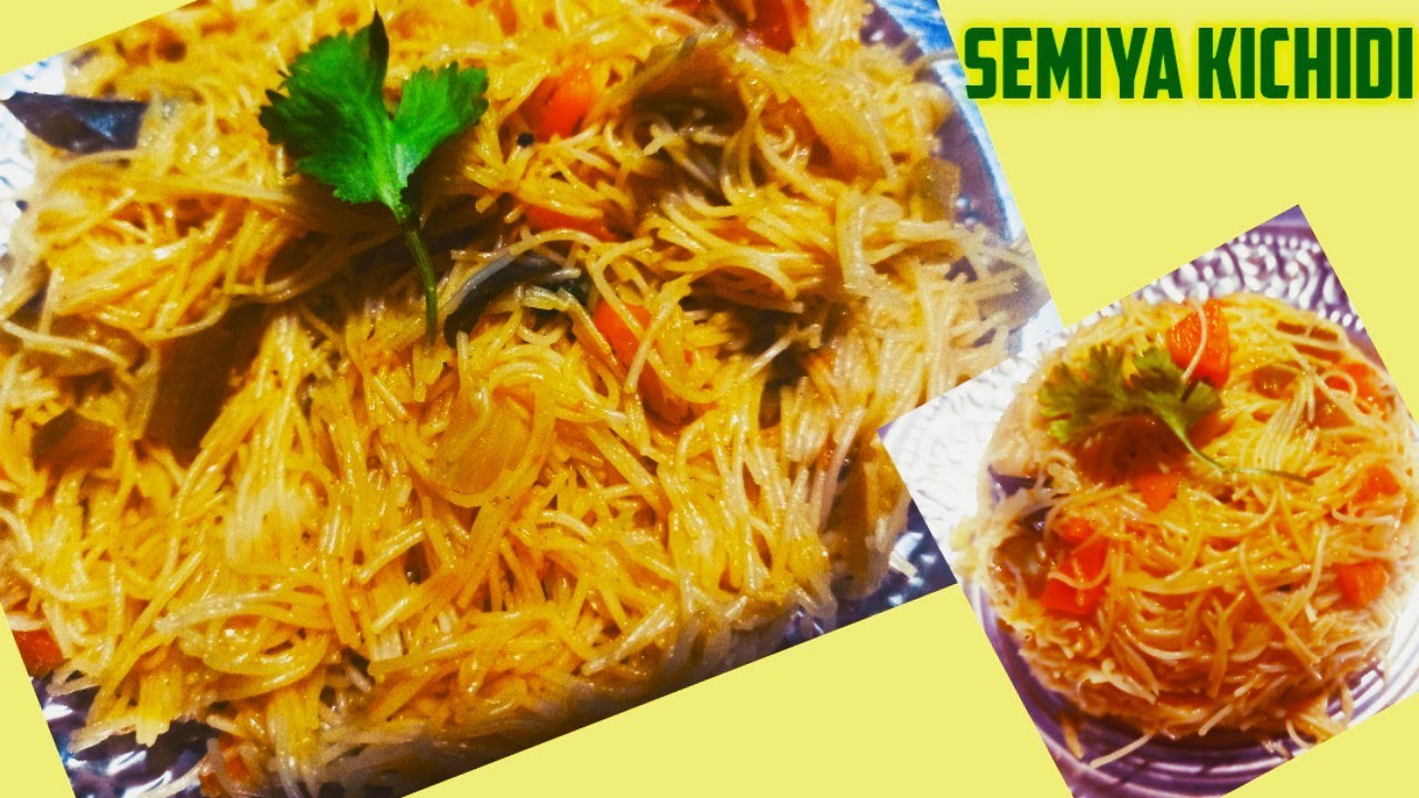 Masala Semiya kichadi/Semiya upma/Vermicilli/Non sticky semiya recipie ...