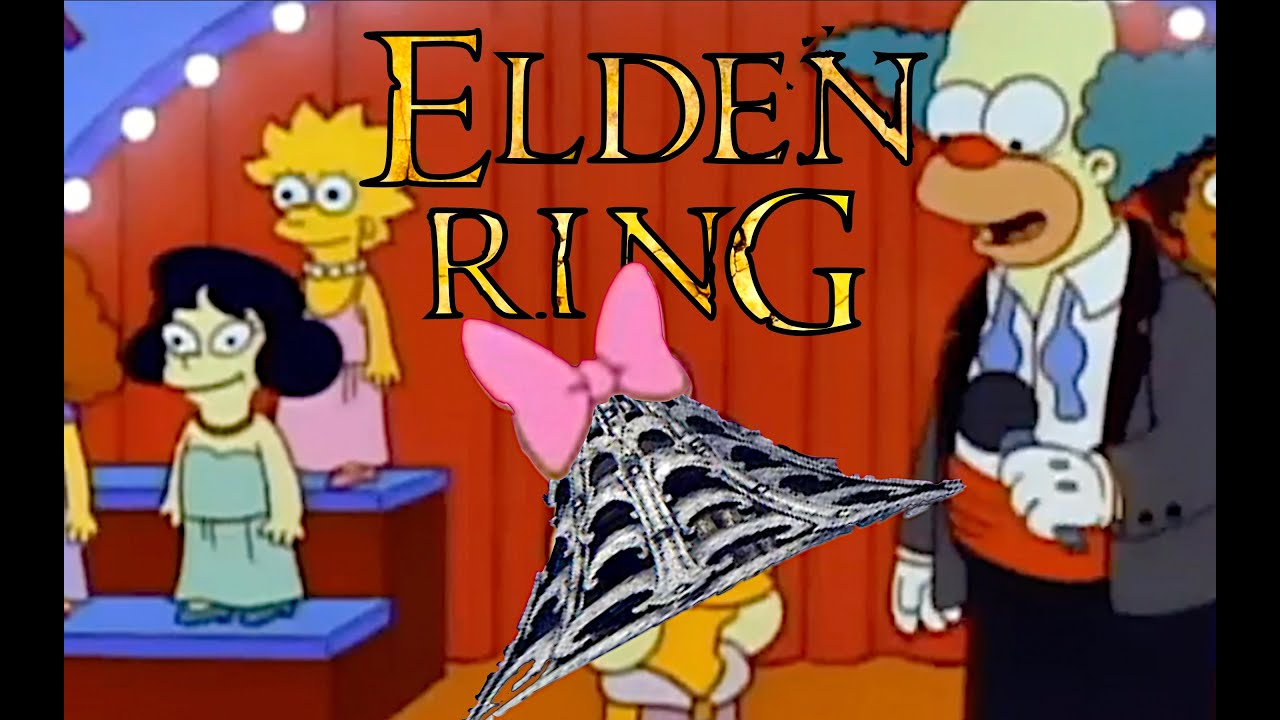 When you choose the flame of frenzy in Elden Ring (feat. The Simpsons ...