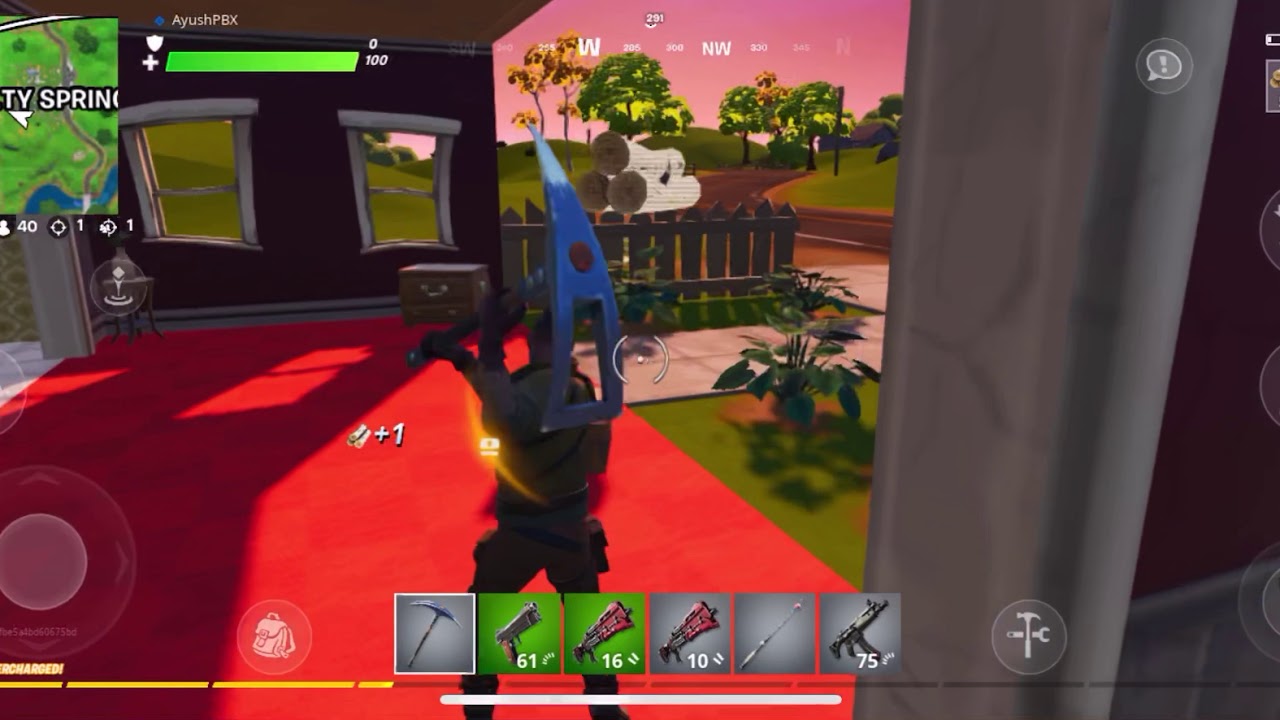 First ever fortnite video - YouTube