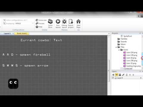 Combo - asset for Construct 2 - YouTube