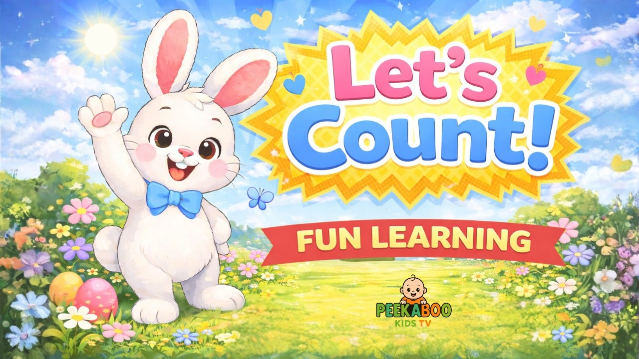 Let’s Count 1 to 10 with the Easter Bunny | Fun Counting for Kids - YouTube