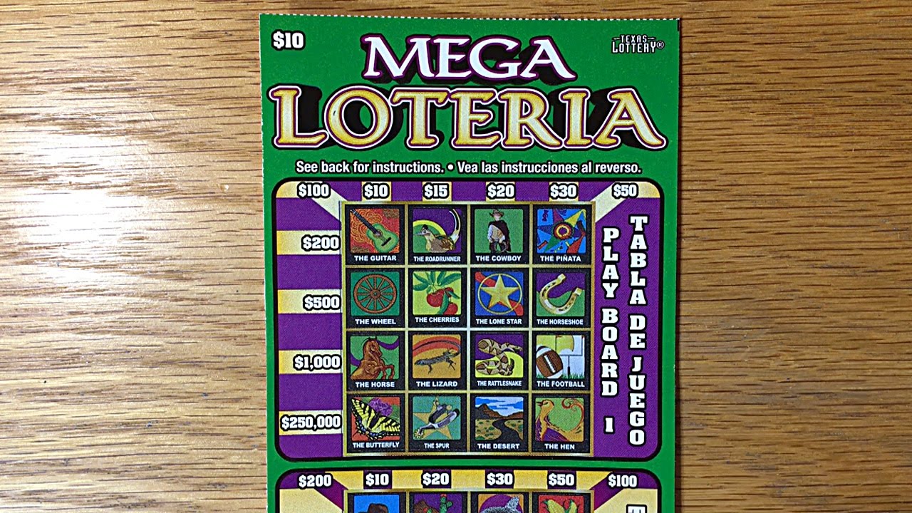 $10 Mega Loteria - Texas Lottery Scratch Off - YouTube