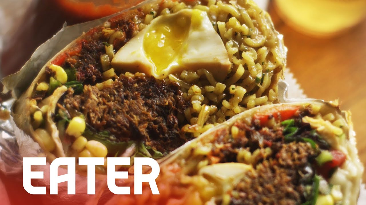 Ramen + Burrito = The Legendary Ramenrrito - Consumed Ep. 7 - YouTube