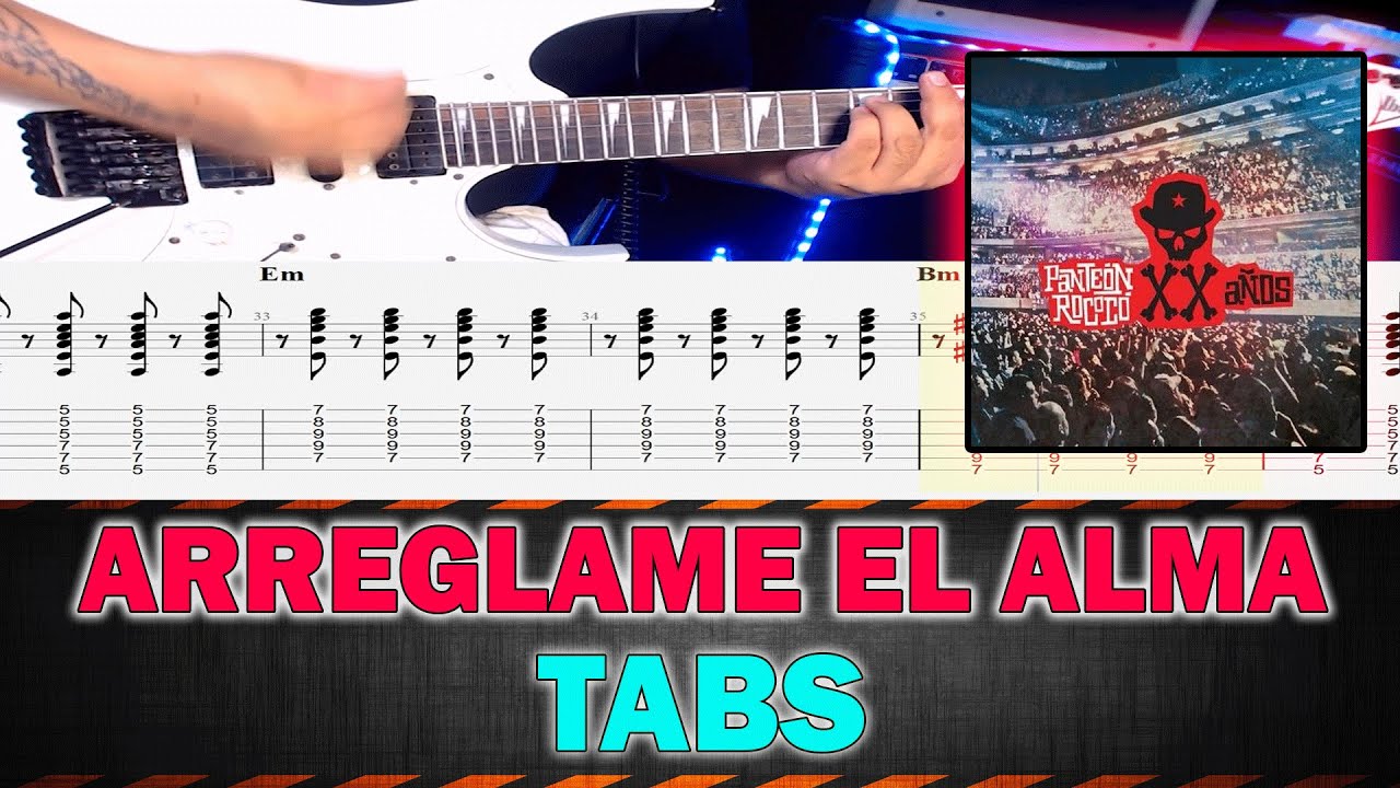 Arreglame El Alma - Panteon Rococo | Tabs - YouTube
