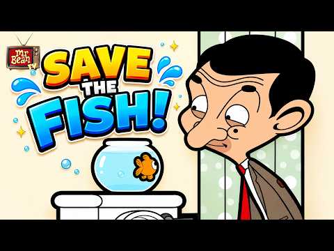 Mr Bean Tries to Save the Fish! | Funny Episodes | 4K | Mr Bean TV