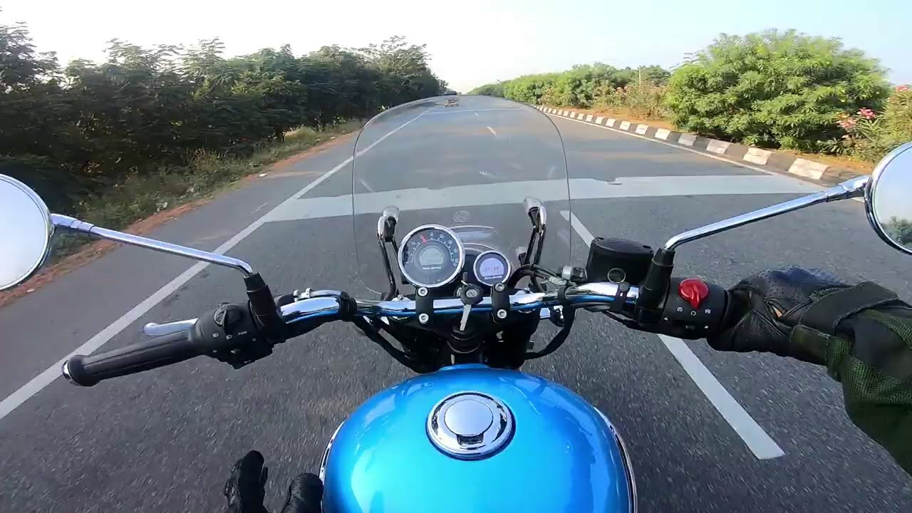 Royal Enfield Meteor 350 High Speed Stability & top speed in each gear ...