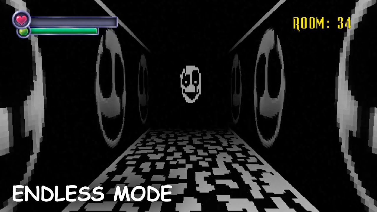 GASTER FROM UNDERTALE?! | Baldi's Basics In 1000 Rooms (Spooky's Mod ...