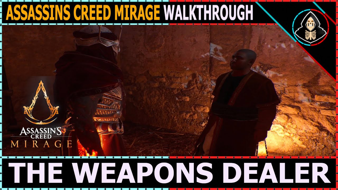 The Weapons Dealer - Assassins Creed Mirage (Walkthrough) - YouTube