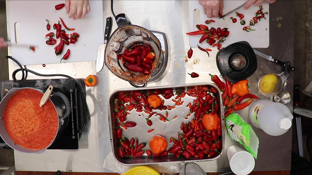 Meaders Family Hot Sauce - YouTube