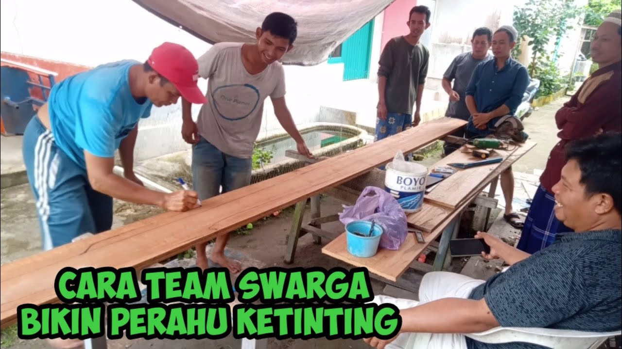 Cara Membuat Perahu Katinting / Team SWARGA. - YouTube