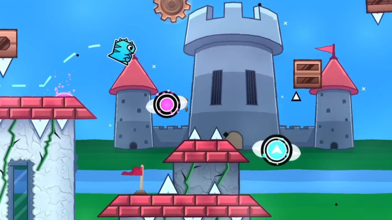 "GLORIOUS FORTRESS" by JamAttack (Castle Gauntlet 2/5) | Geometry Dash ...