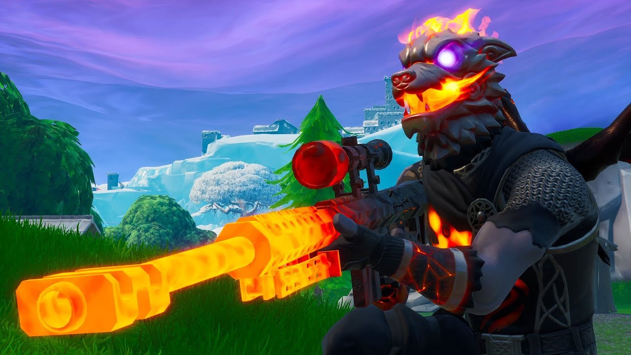 VICTORIA CON EL PERRO DE FUEGO EN FORTNITE - YouTube