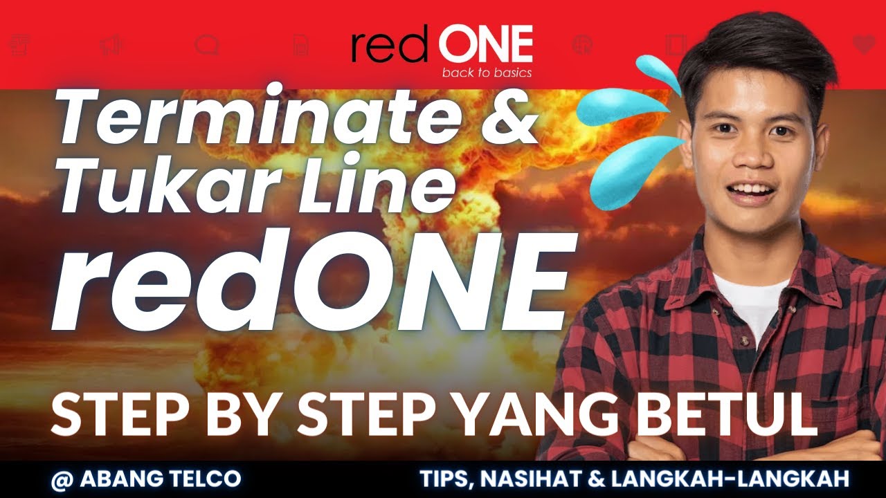 Cara Untuk Terminate atau Port Out redONE - YouTube