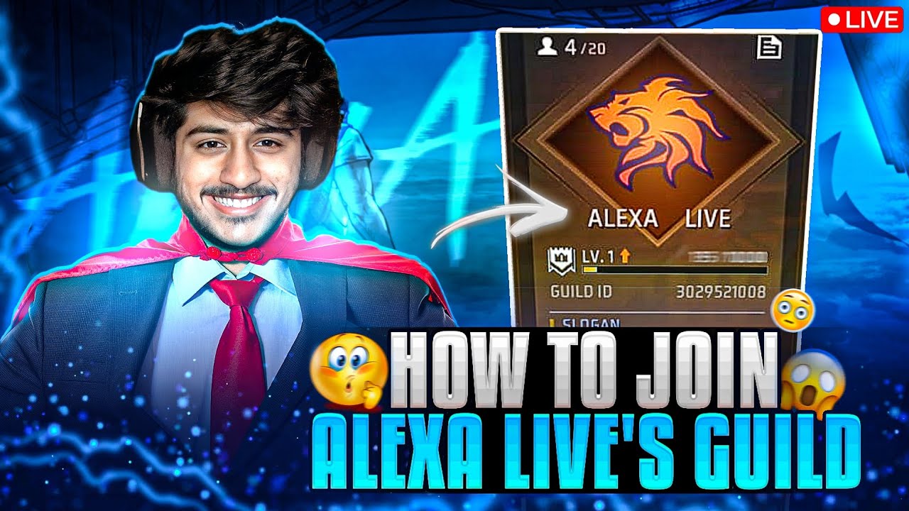 🫡 How To Join 😱 Alexa Live's Guild 🫡 - YouTube