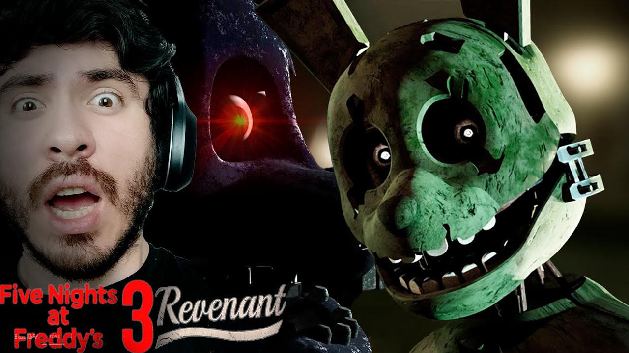 FNAF 3 REMAKE: O SPRINGTRAP AINDA MAIS TENEBROSO !! | FNAF 3 Revenant ...