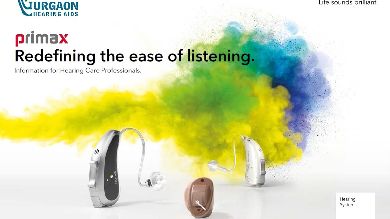 Effortless hearing with Siemens Primax Heairng Aids - SpeechMaster ...