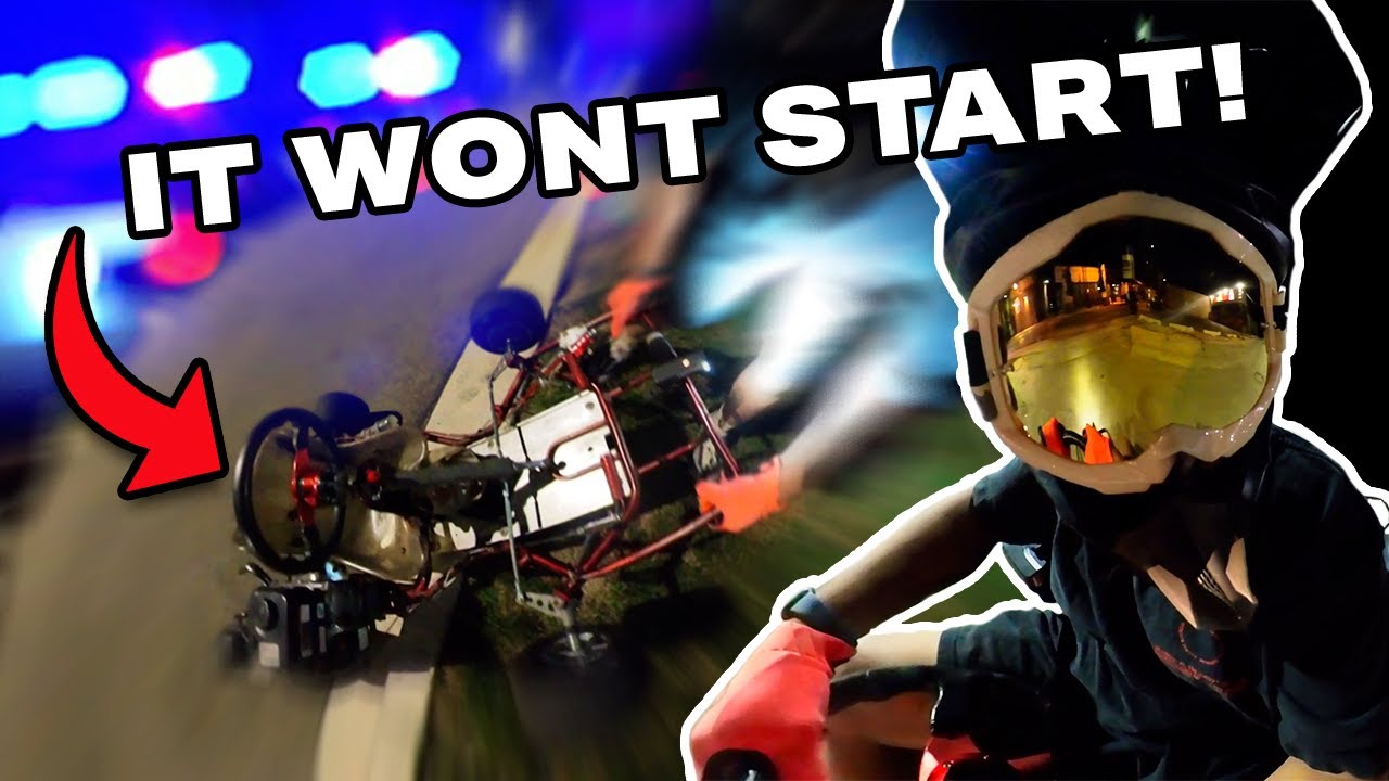 My New Go-Kart Left Me Stranded! - YouTube