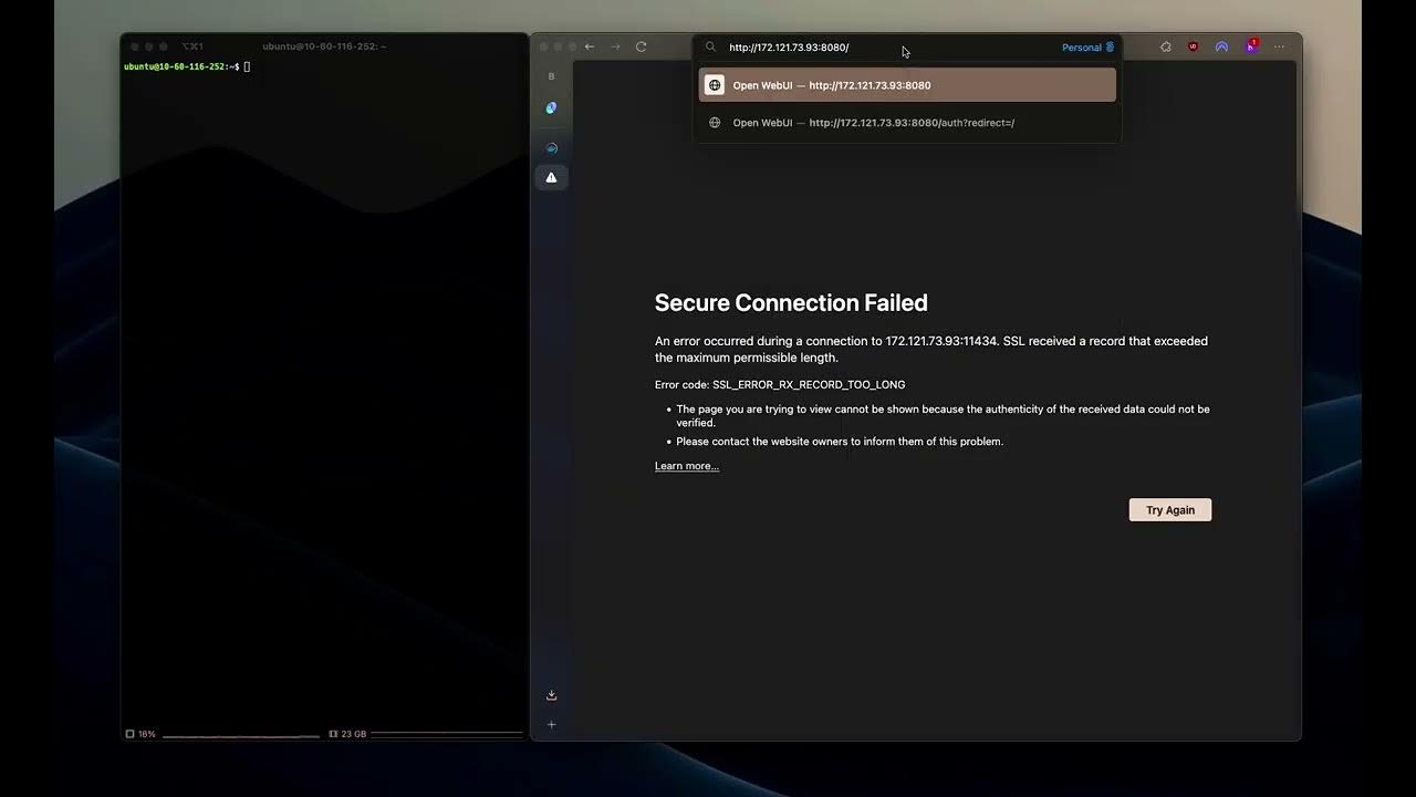 Host All Your AI Locally Using Ollama and OpenWebUI! - YouTube