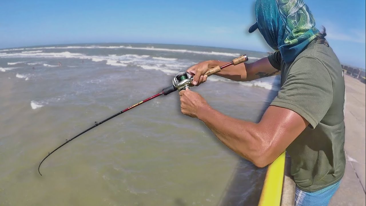 CHICOTE (EMPATE) DE PESCA + PESCARIA DE PRAIA - YouTube