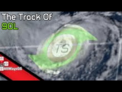 The Track Of 90L (2023) - YouTube