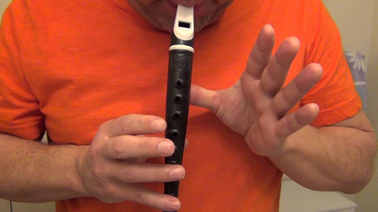 Flutophone Recorder Scales - Up, Down, Up - YouTube
