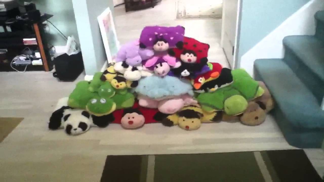 My UPDATED pillow pet collection - YouTube
