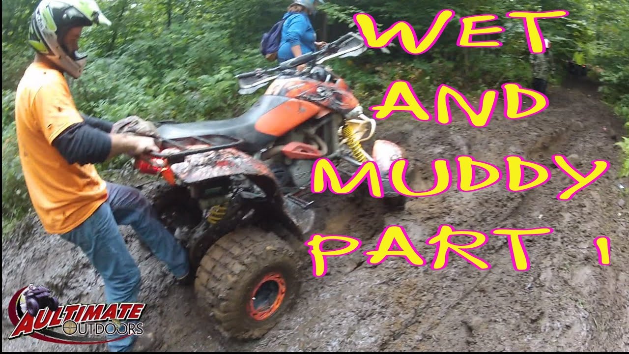 CAN-AM ADVENTURE! ATV MUD AND RAIN PART 1! CAMPING WEEKEND! - YouTube