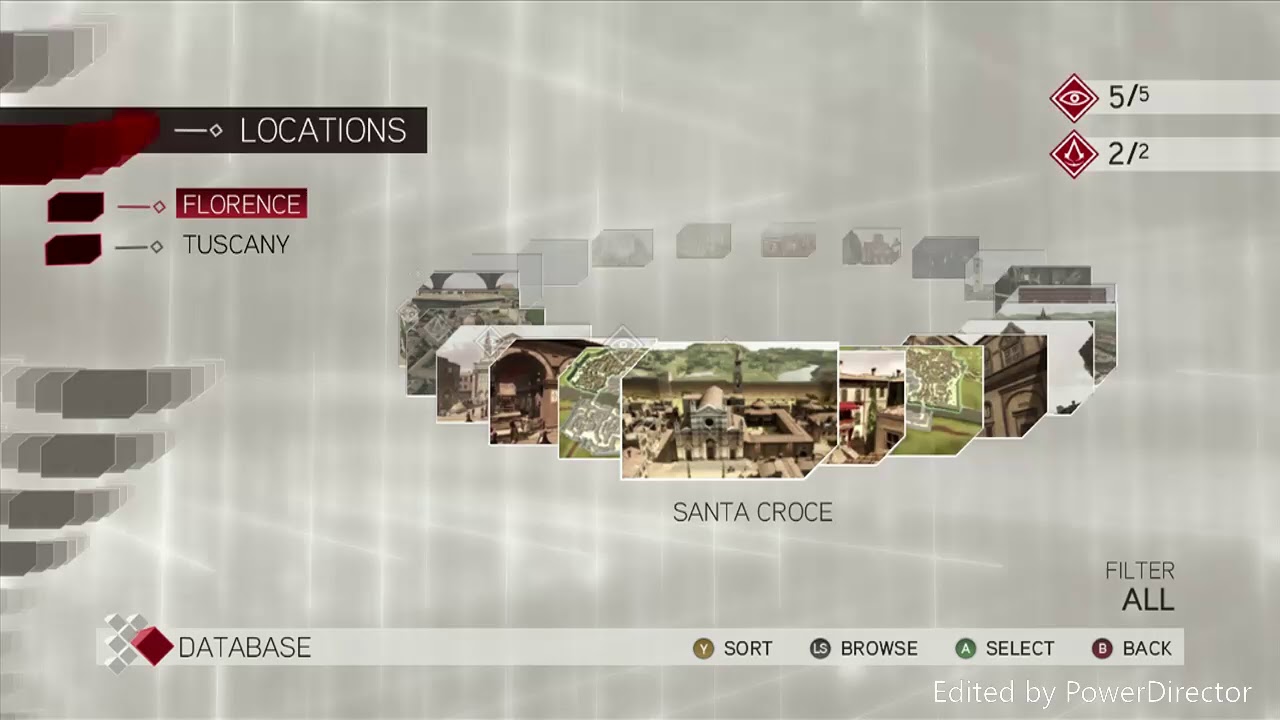 Assassin's Creed 2 Database: Locations: Florence - YouTube
