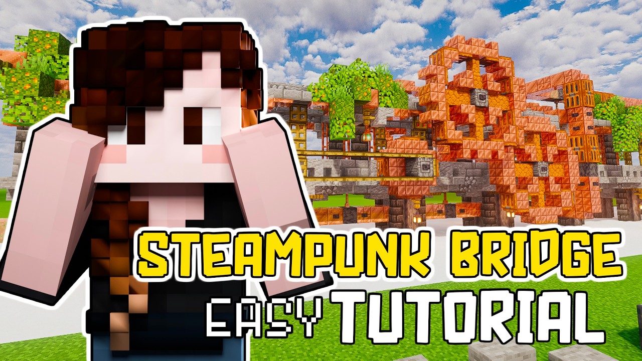 Tutorial building: PONTE STEAMPUNK 1.21.10 | Minecraft ITA - YouTube