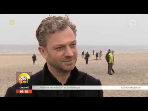 Z miłości wykąpał się w lodowatym Bałtyku! [Dzień Dobry TVN]