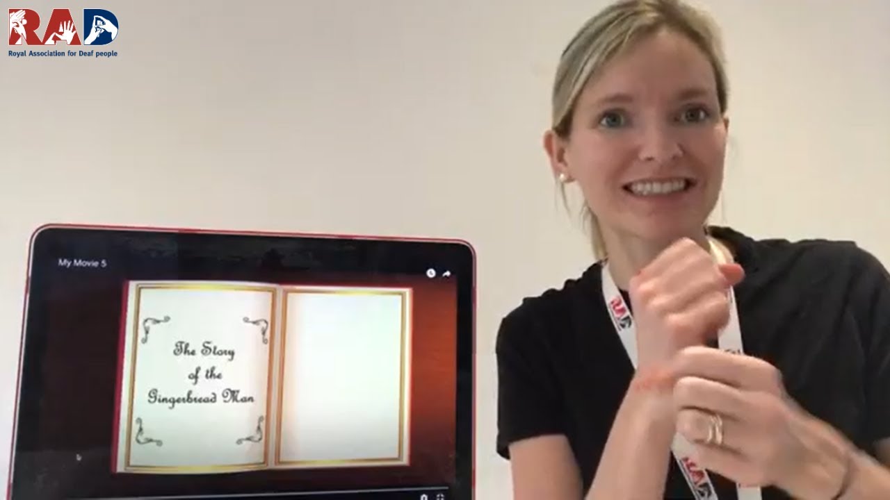 BSL Signed Stories: The Gingerbread Man - YouTube