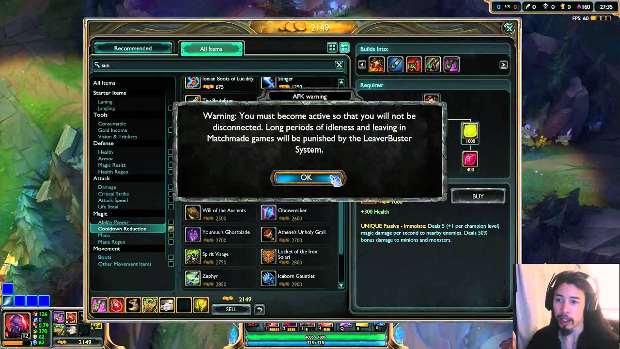 New Items and Buffs for Tank Junglers - Bami's Cinder, Cinderhulk ...