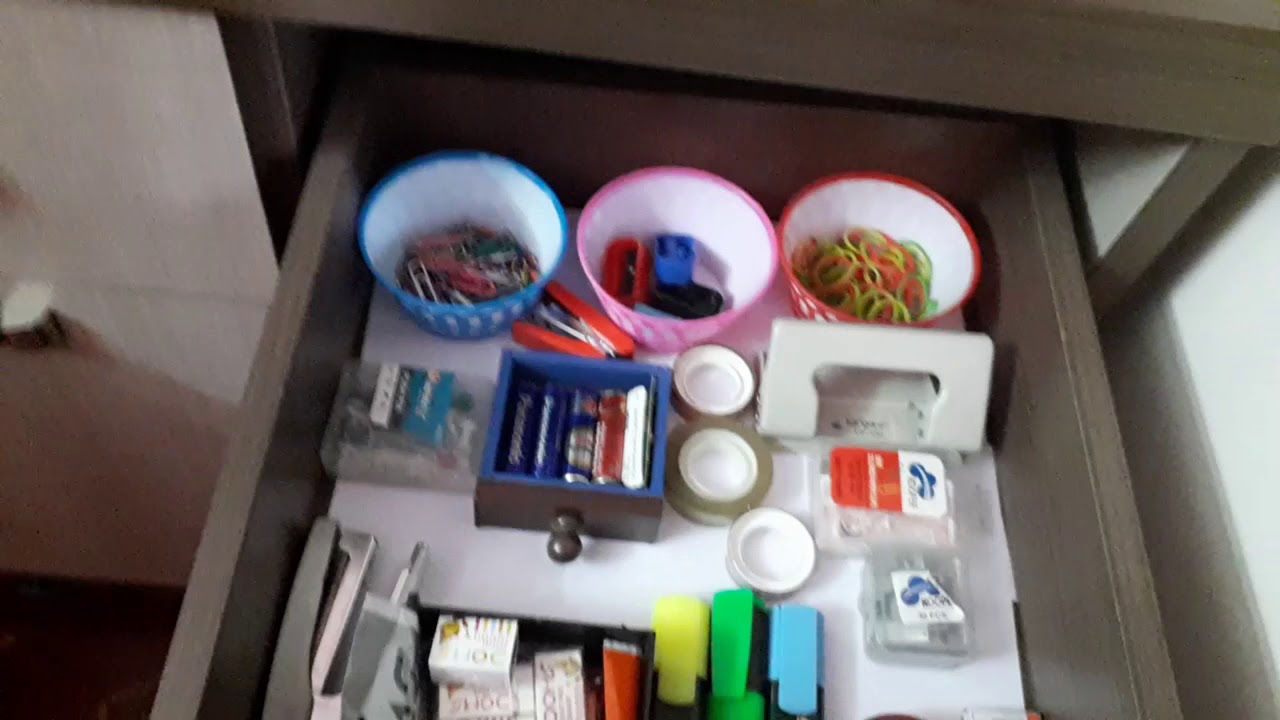 Study table organisation - YouTube