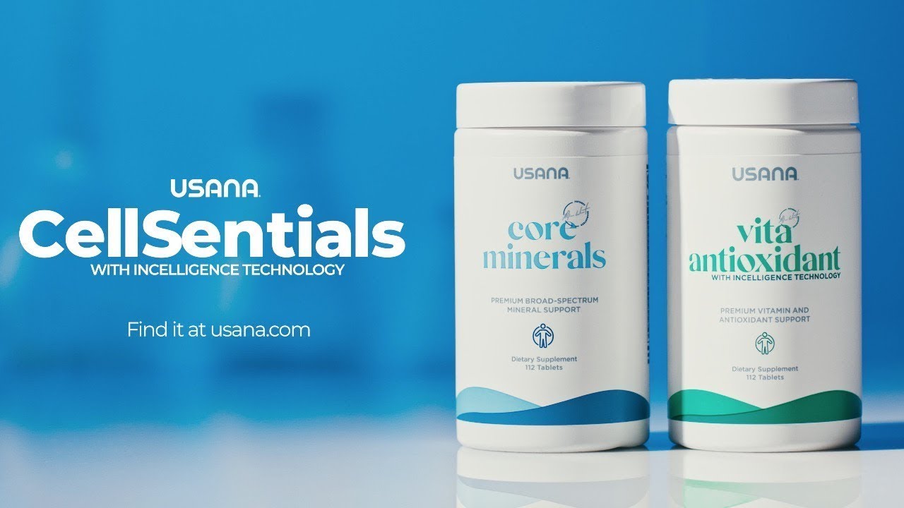USANA CellSenteals 活力基本營養套裝產品影片 - YouTube
