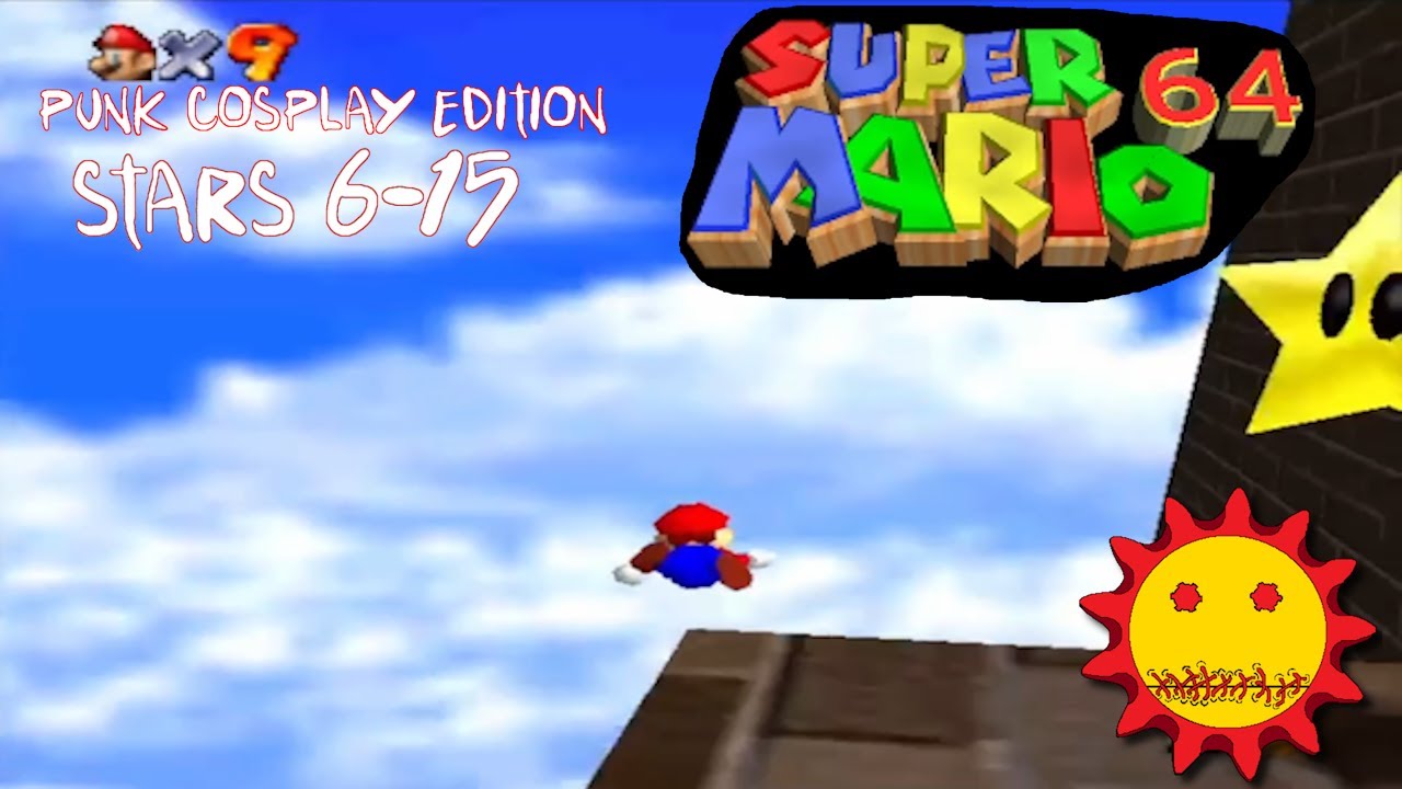 Super Mario 64: Punk Cosplay Edition: Stars 6 through 15 - YouTube