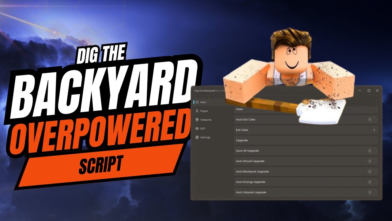 *OP* Dig The Backyard Script | Auto Ores, AutoSell, Auto Upgrades And ...