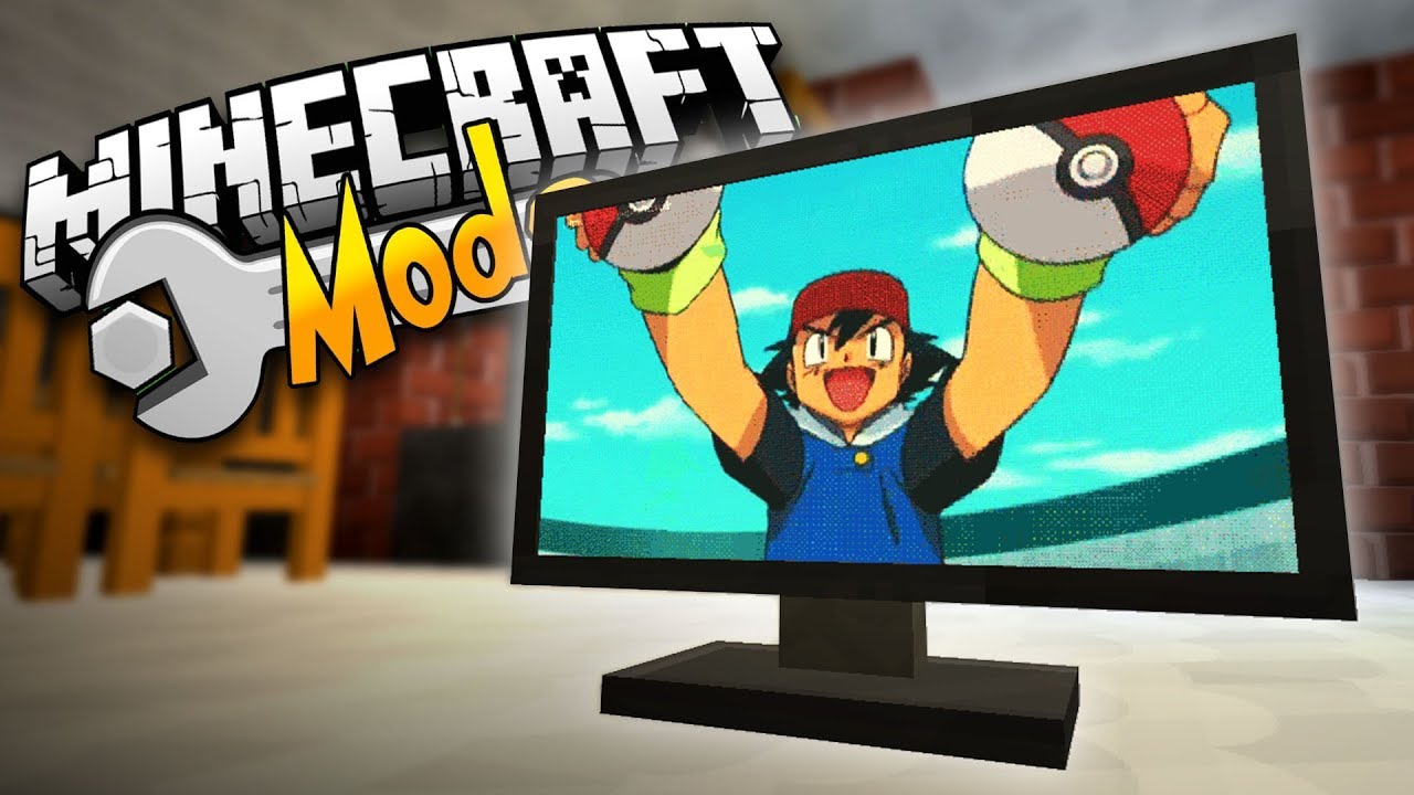 [Norsk]📺MODERNE TV I MINECRAFT!!! | Furniture Mod - YouTube