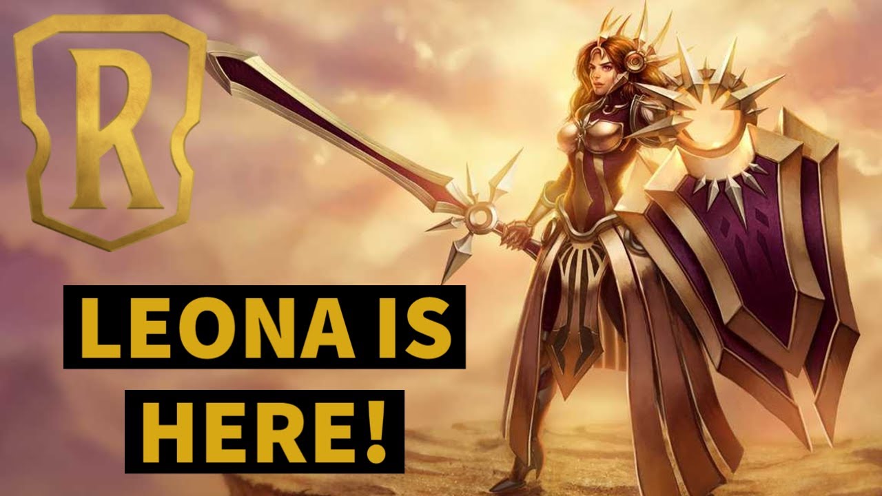 Leona LIVE reveal reaction! | Legends of Runeterra - YouTube
