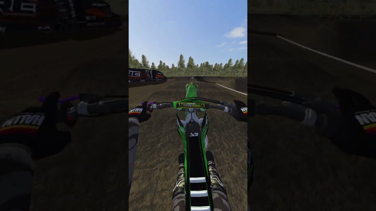 WHEELIE THROUGH WHOOPS IN MX BIKES! - YouTube