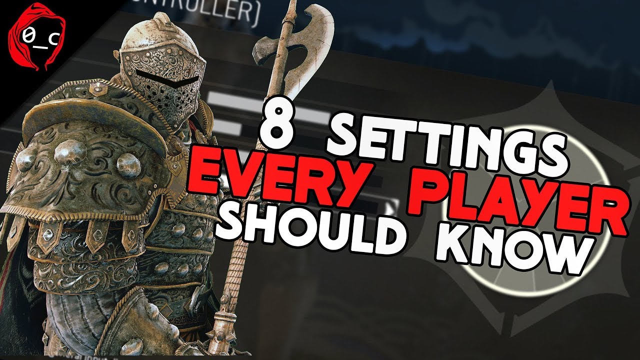 8 For Honor settings EVERY PLAYER should know! - YouTube