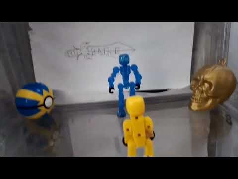 yellow stkbot vs blue kilkbot (stkbot short film) - YouTube