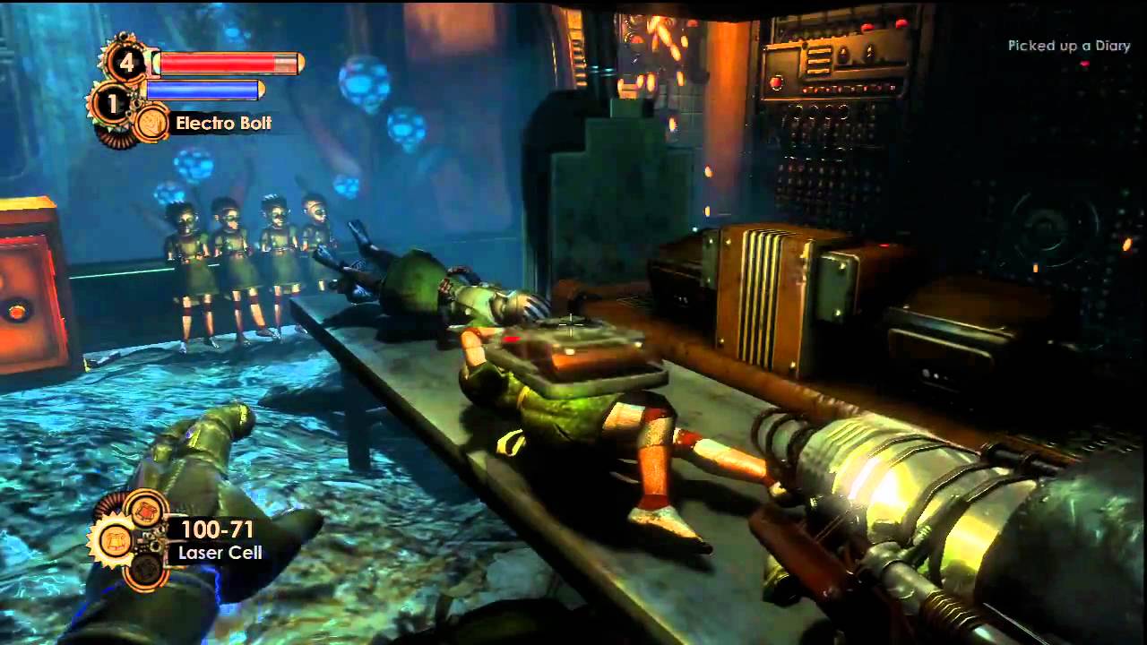 BioShock 2 - Robotic Little Sisters - YouTube