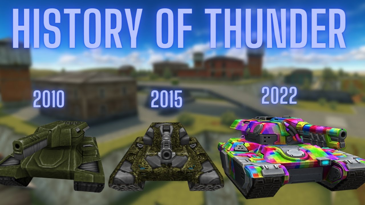 The History of Thunder! (2010-2022) - Tanki Online - YouTube