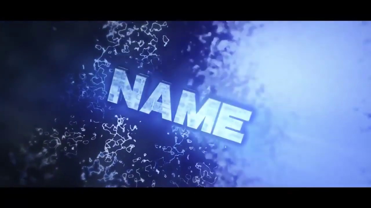 #24 Navy Blue Intro! (Intro Of The Week) -Free Template! ♾ - YouTube