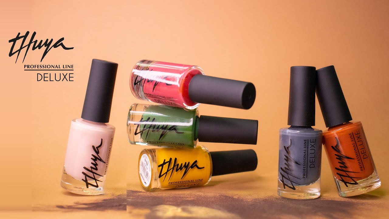 Winter Deluxe nail polishes - Thuya Professional - YouTube